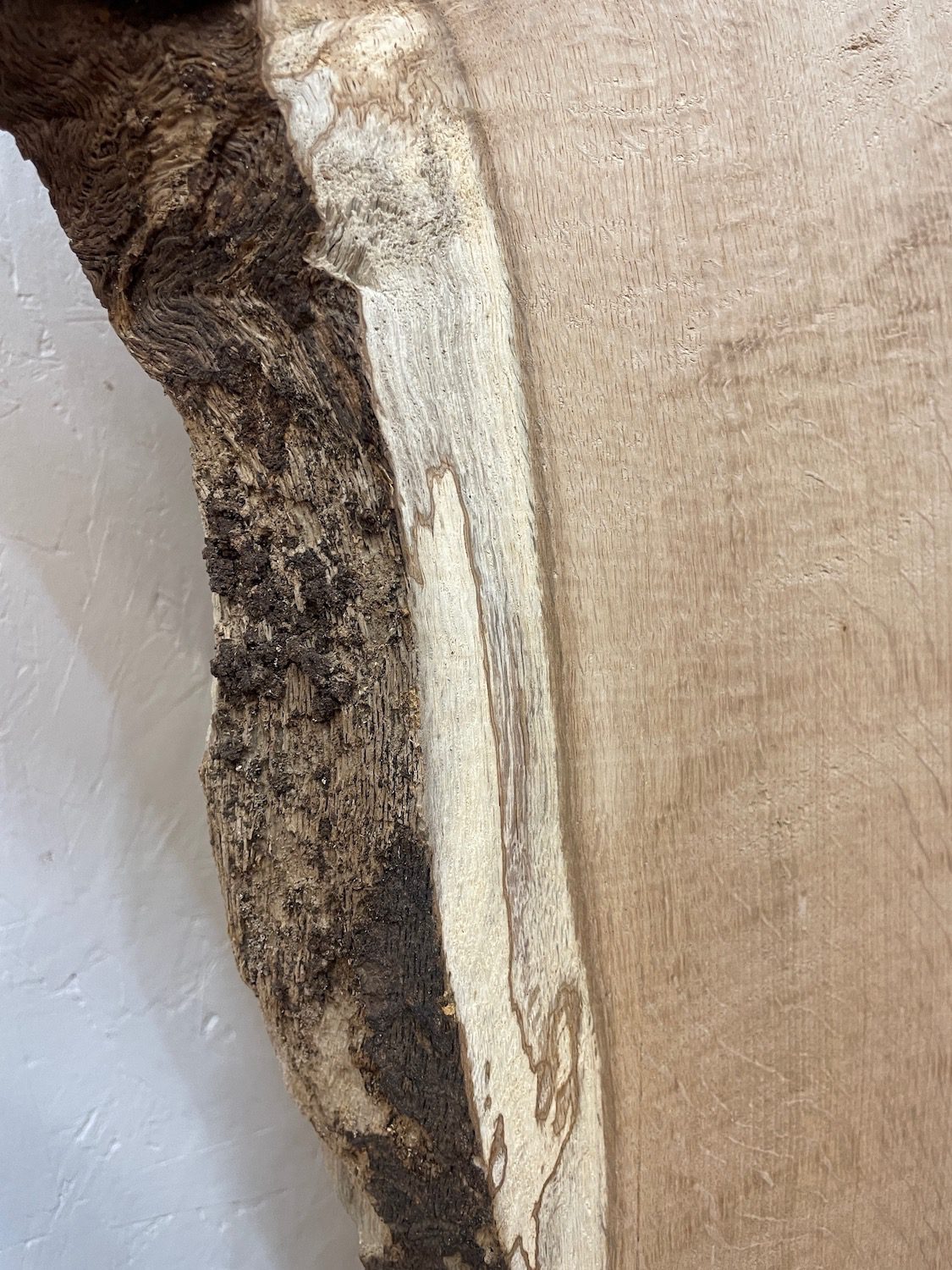 BURRY OAK River Table Set Single Waney Edge Dining Tabletops