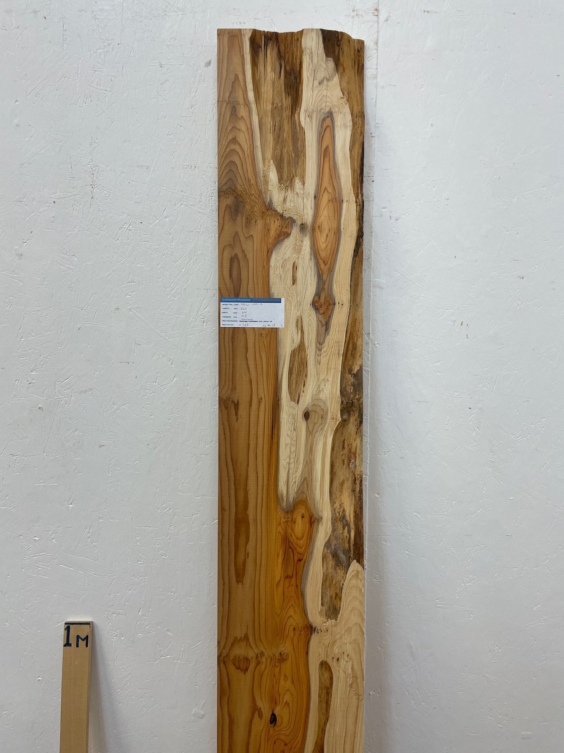 YEW PAR Planed All Round Square Edge Planed Finish Hardwood