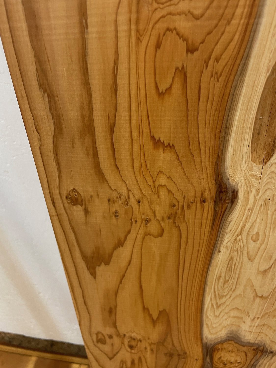 YEW PAR Planed All Round Square Edge Planed Finish Hardwood