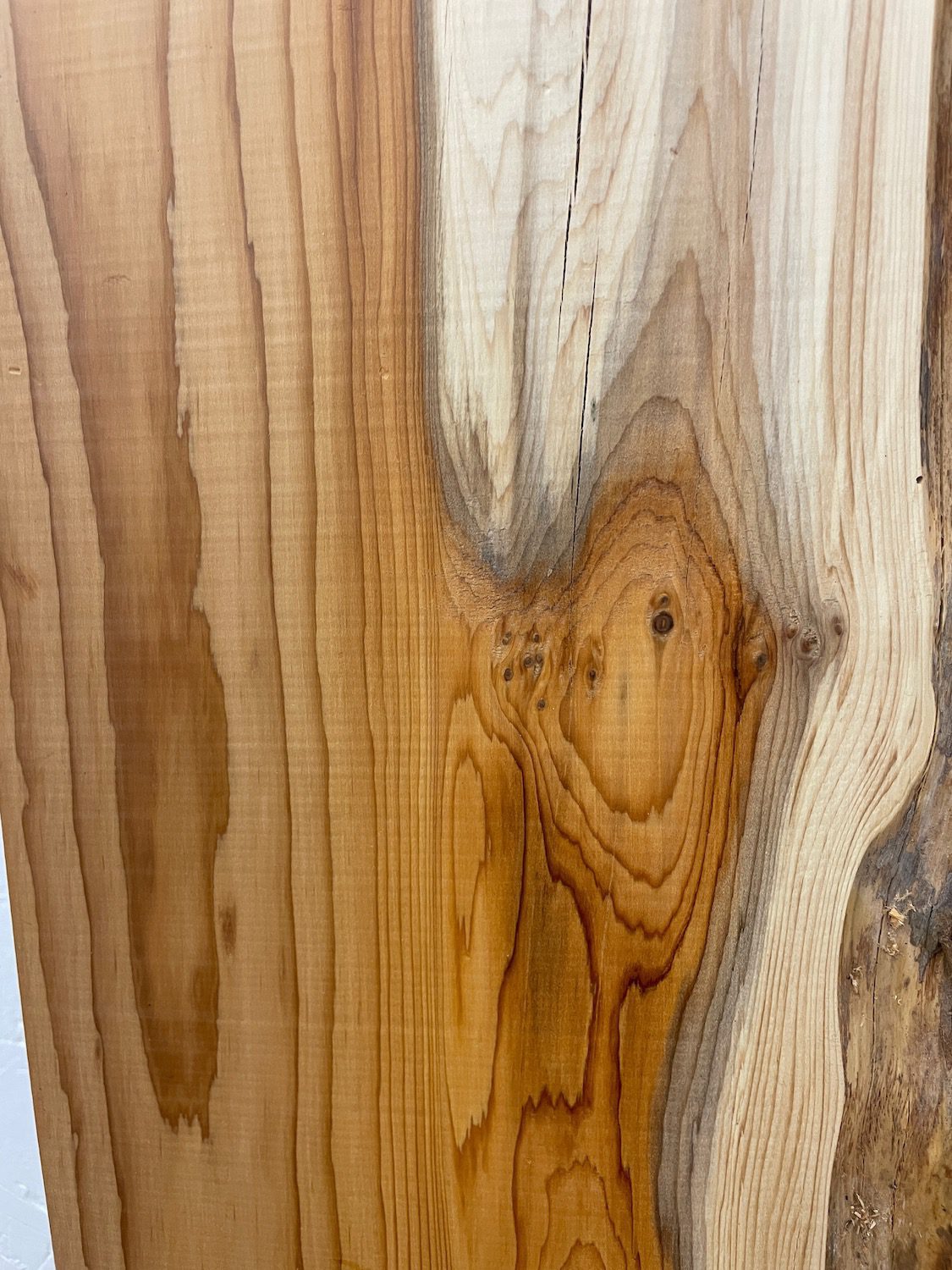 YEW PAR Planed All Round Square Edge Planed Finish Hardwood